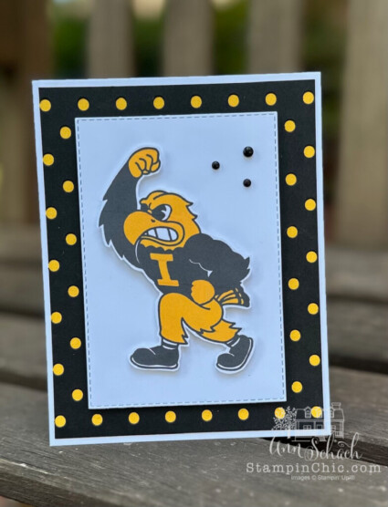 School Mascot Card - The Stampin' Schach