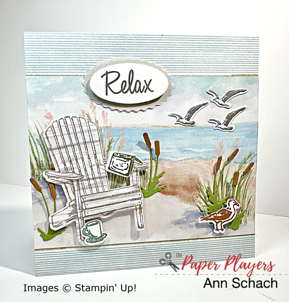 A Relaxing Masculine Card PP789 - The Stampin' Schach